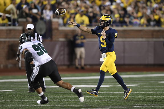 Michigan Wolverines’ head coach Jim Harbaugh compares quarterback ...